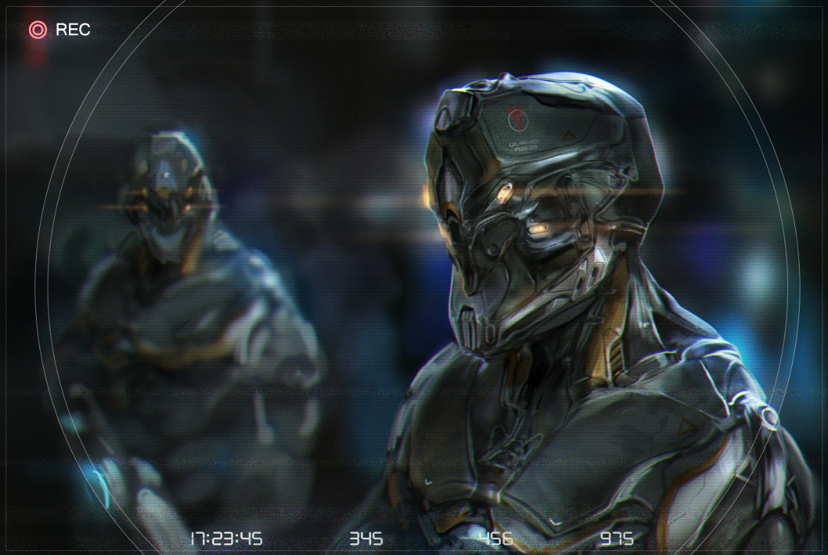 ArtStation - Exosuit Patrol