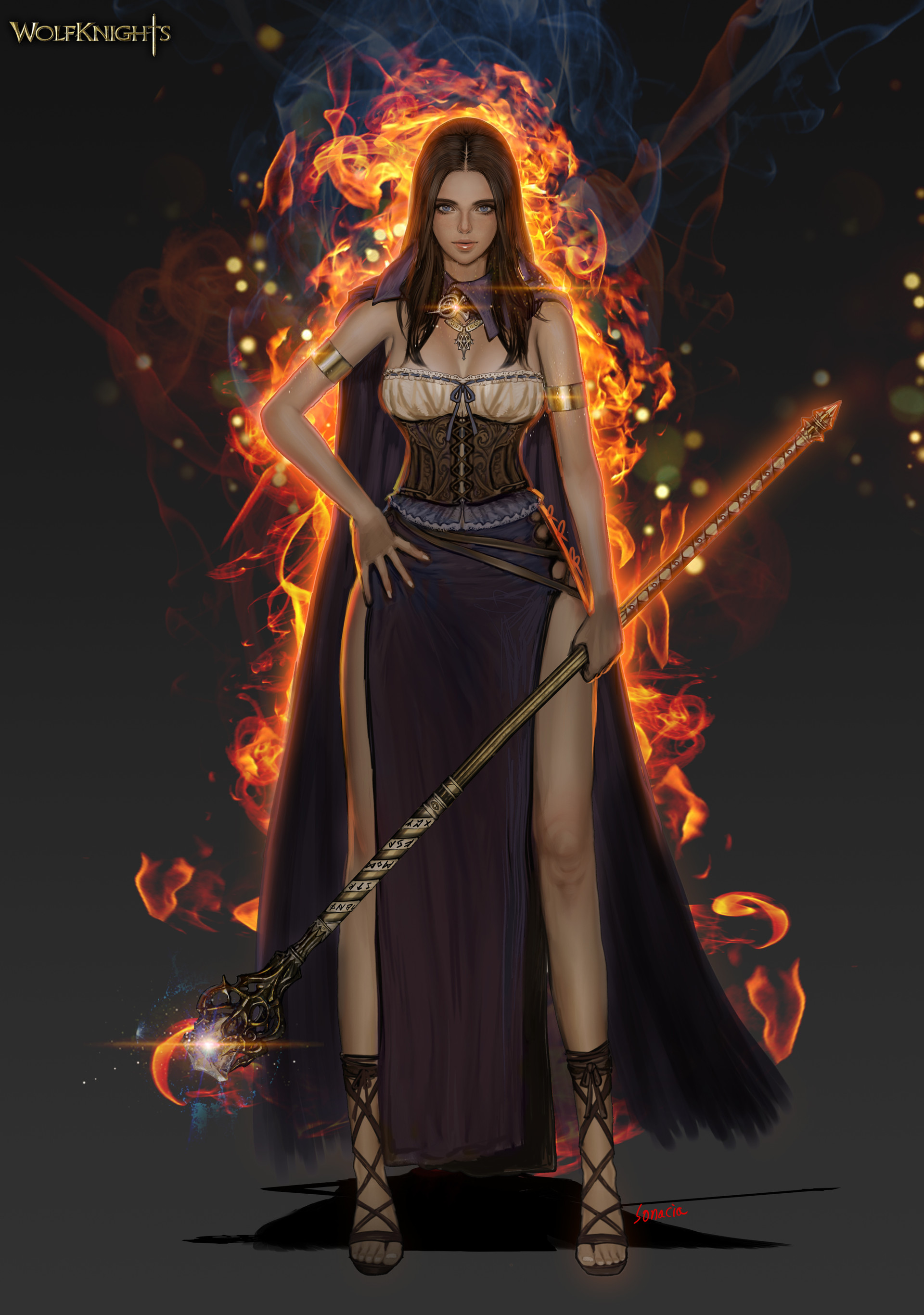 ArtStation - fire mage