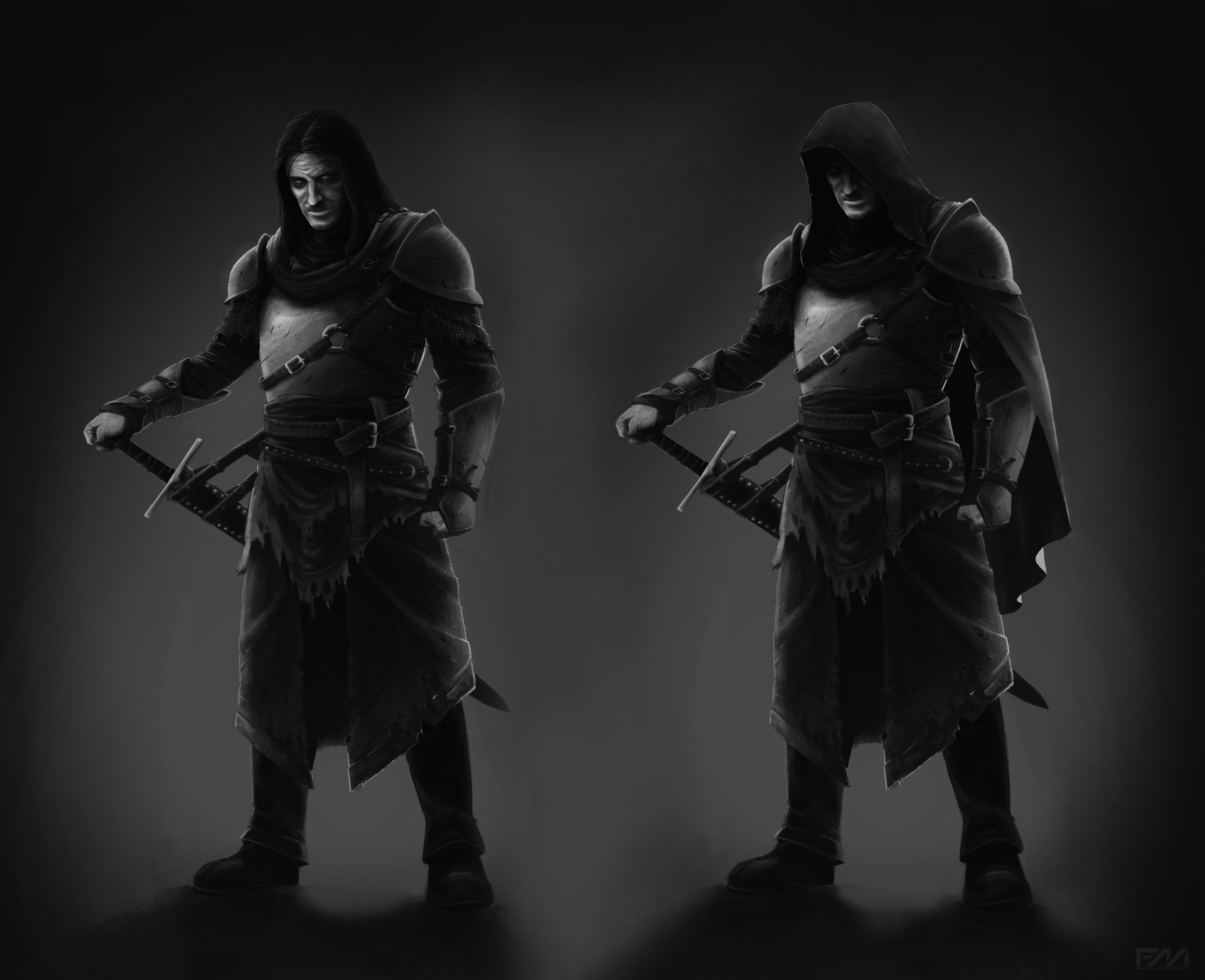 ArtStation - Mercenary Knight