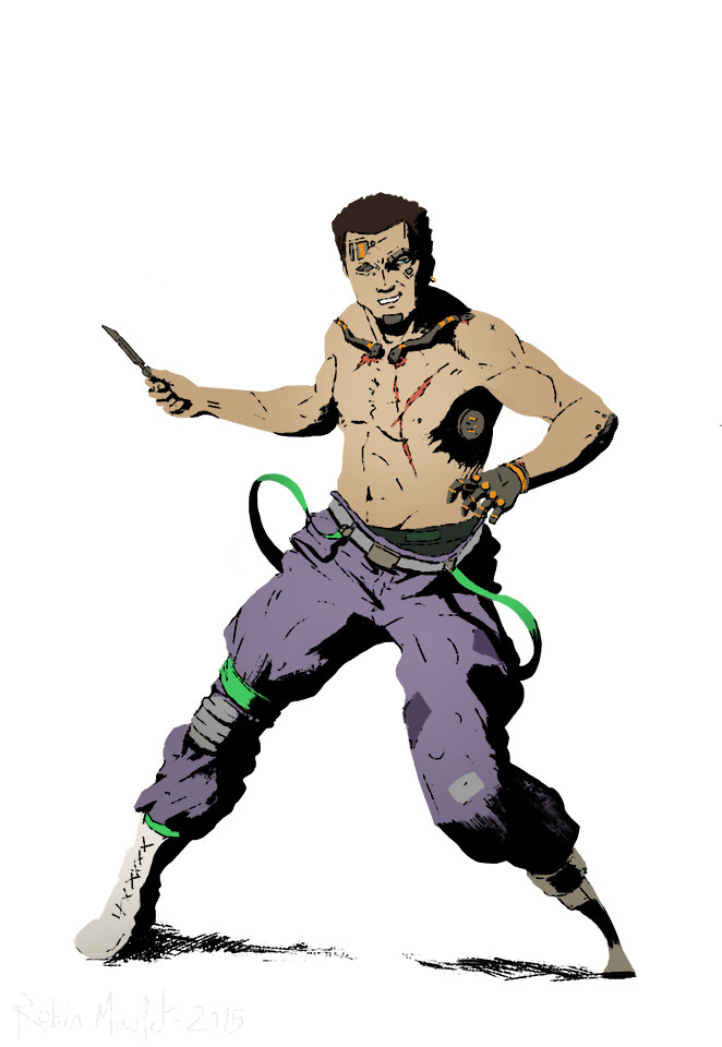 ArtStation - Cyber Thug