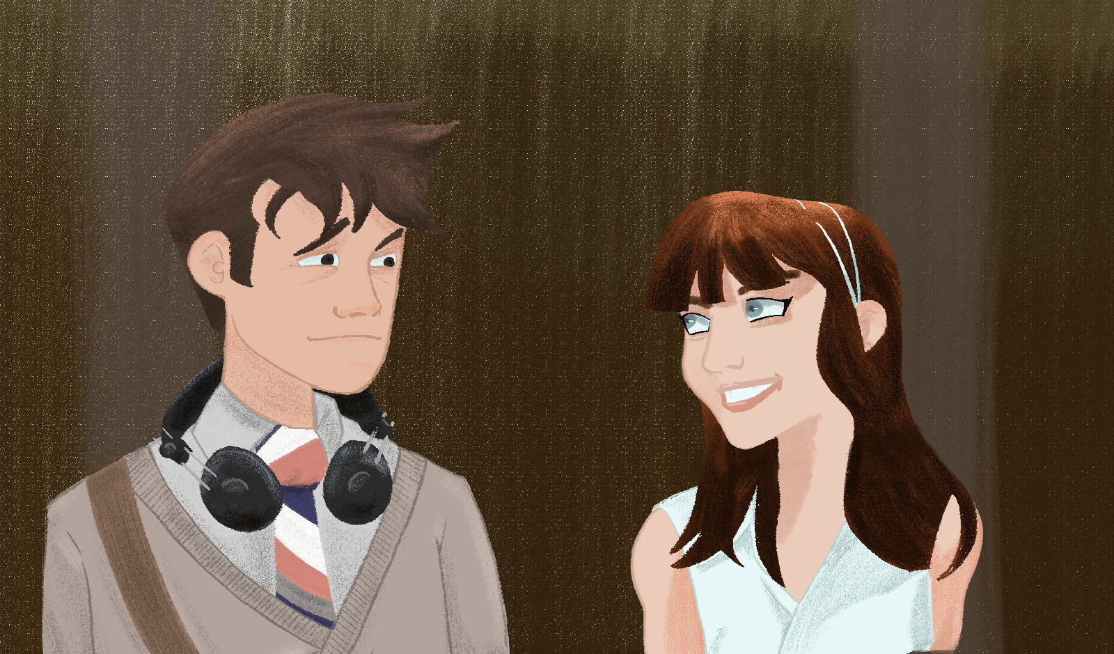 ArtStation - 500 Days of Summer Fanart