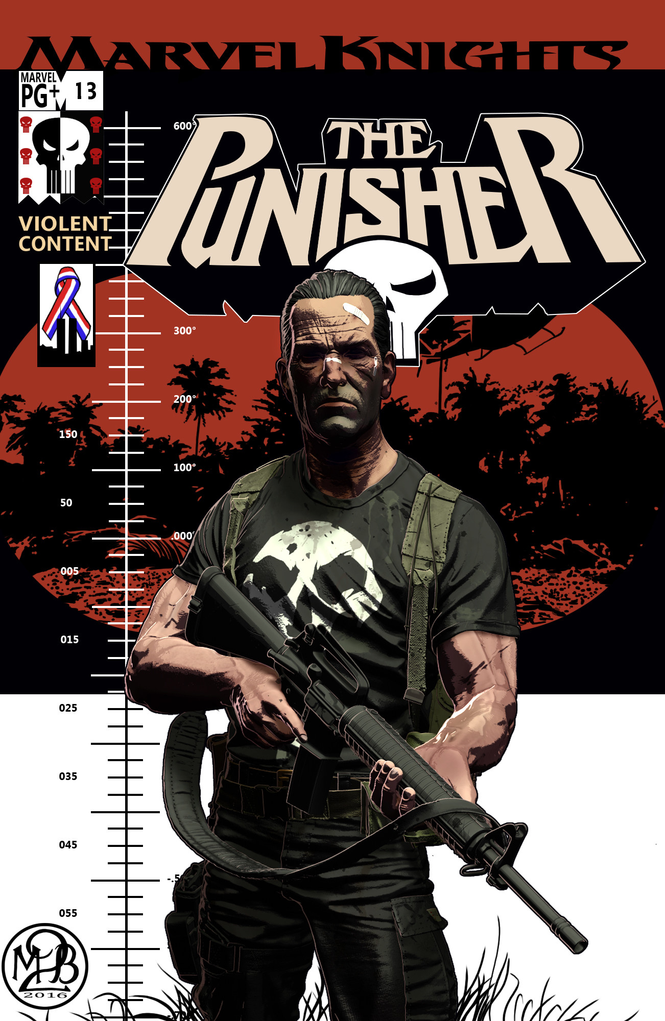ArtStation - The Punisher Comic Renders