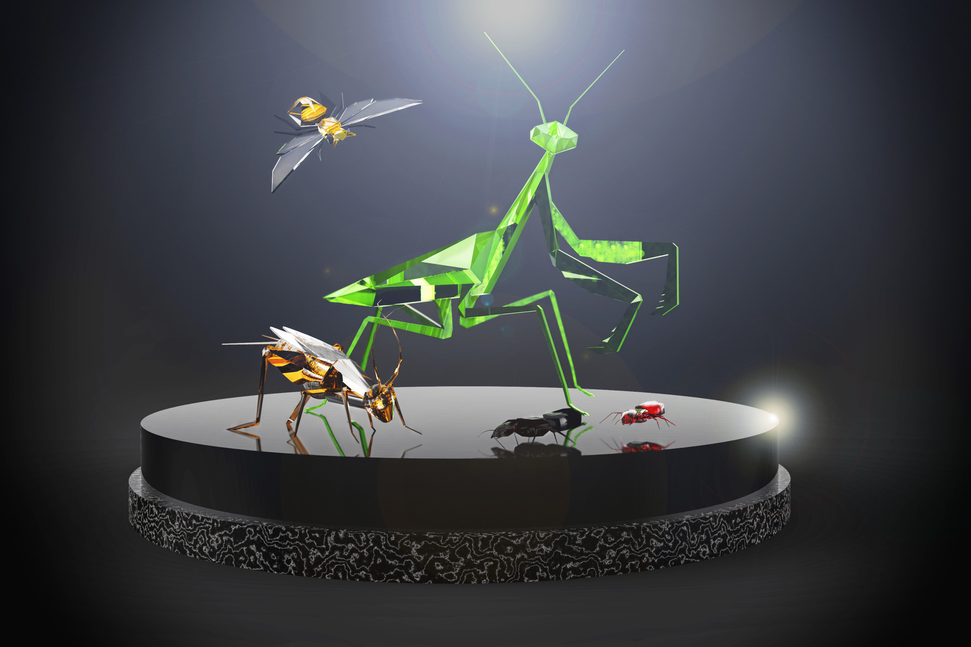 ArtStation - Insects Glass