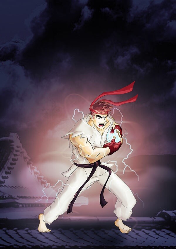 ArtStation - Street Fighter Ryu