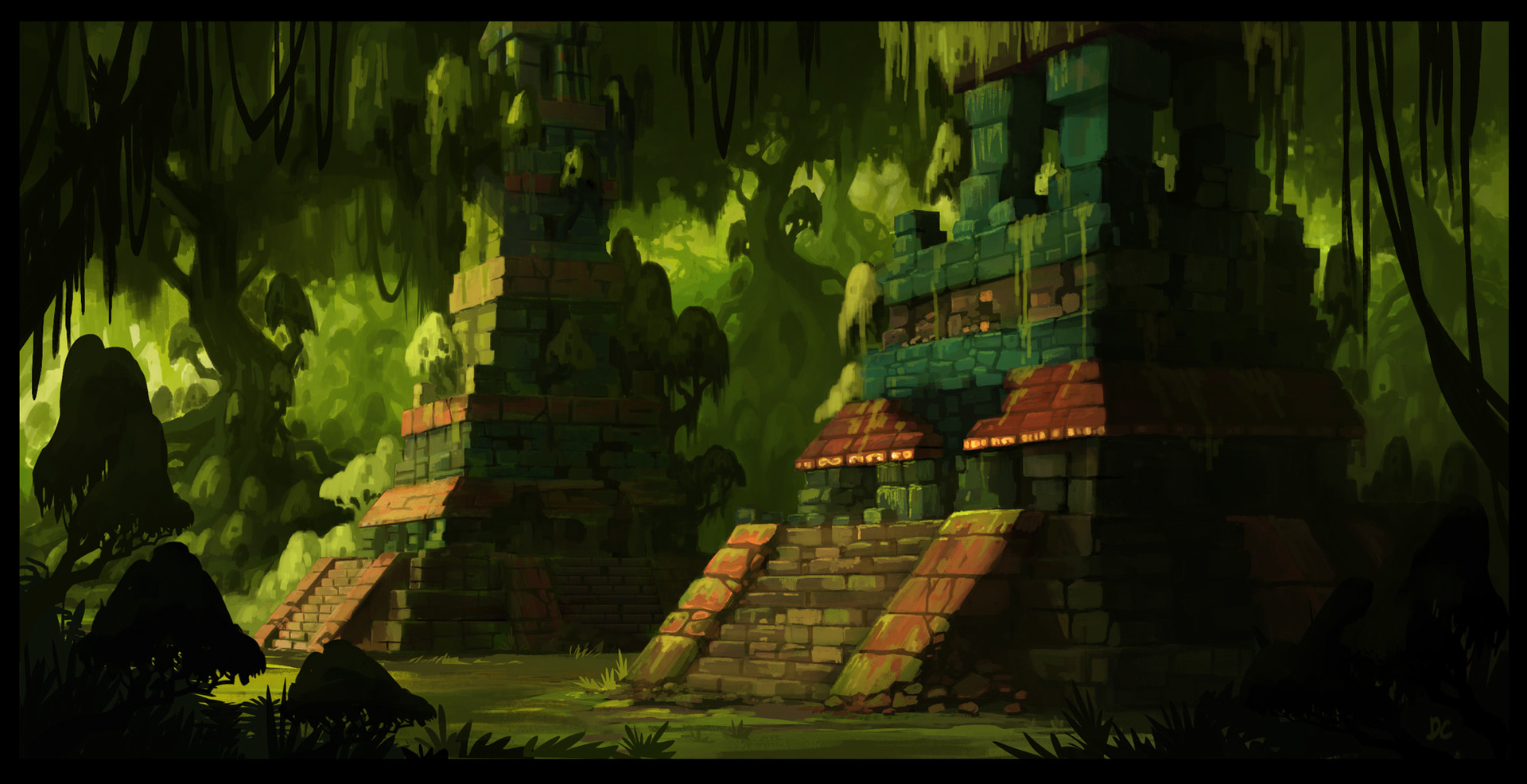 ArtStation - Jungle Temple