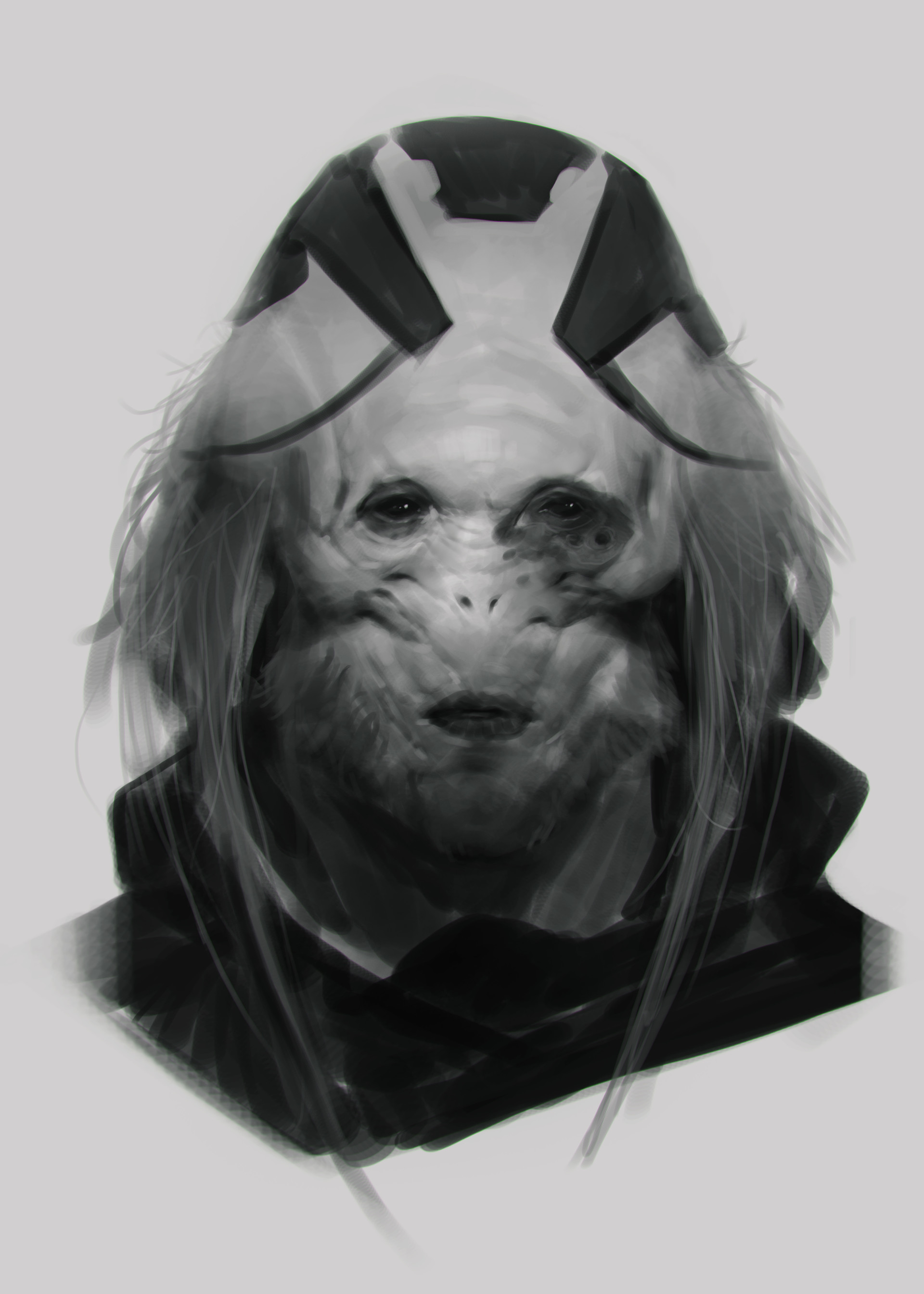 ArtStation - Alien Portrait.