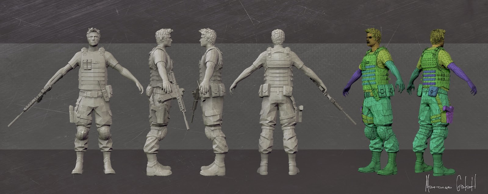 ArtStation - Soldier Game