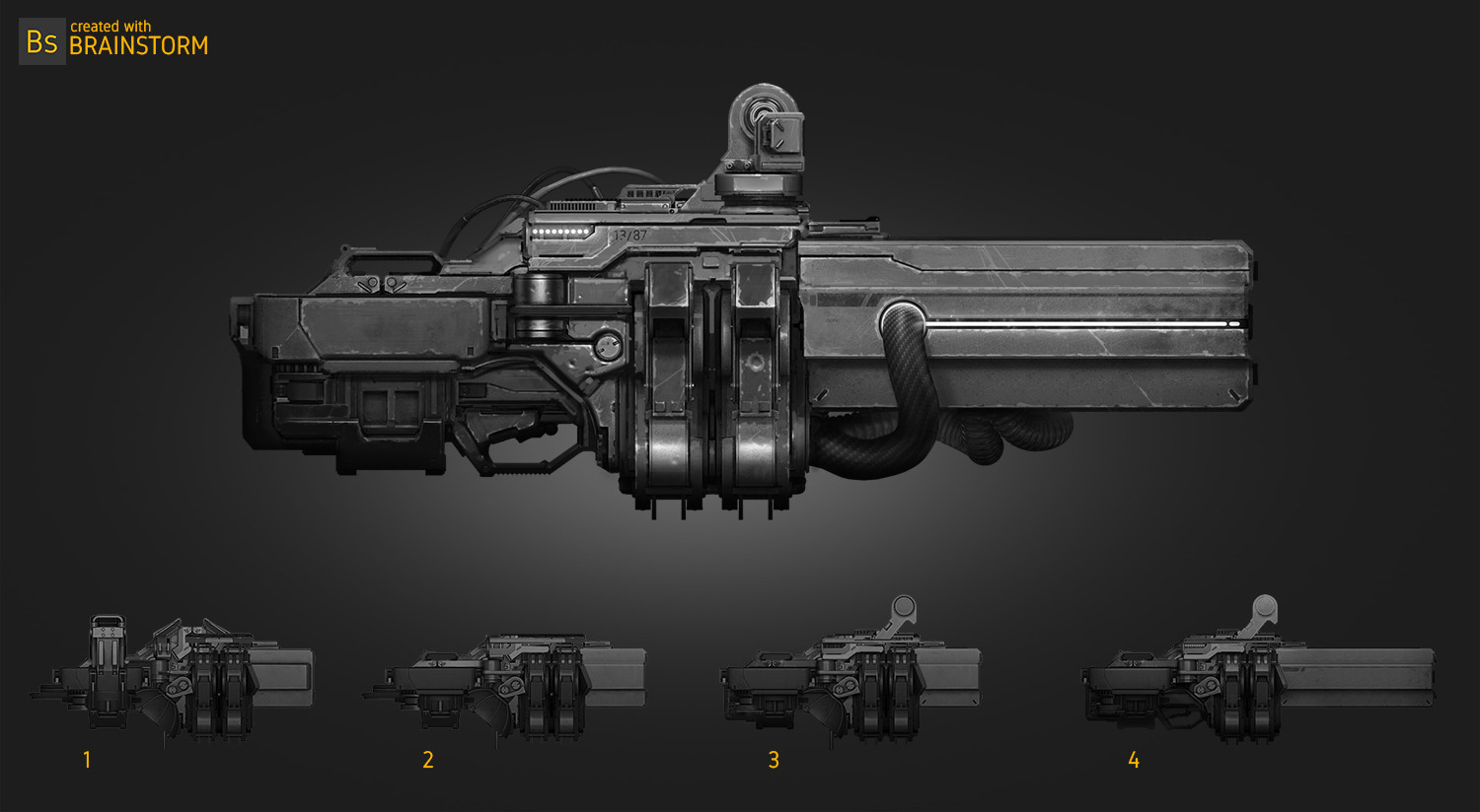 ArtStation - Gun concept