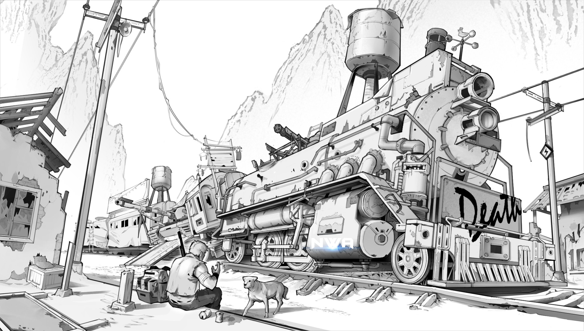 ArtStation - Death Line