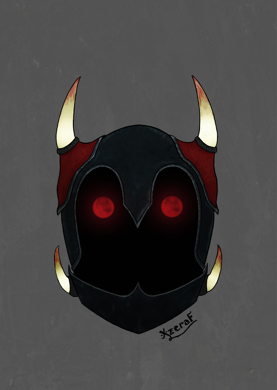 ArtStation - Warlord's Death Helm