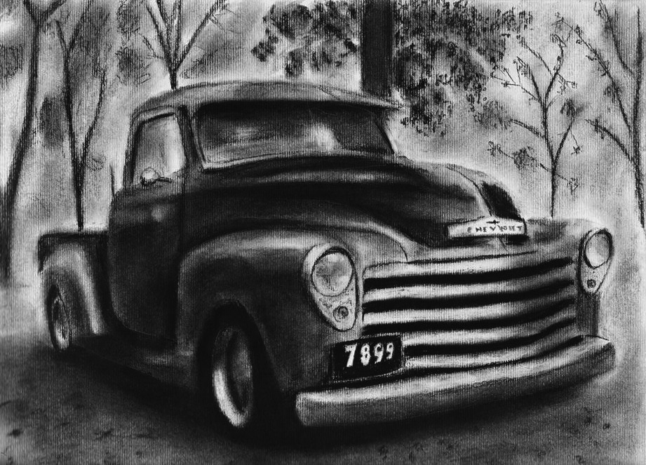 Classic Chevy Truck Drawings