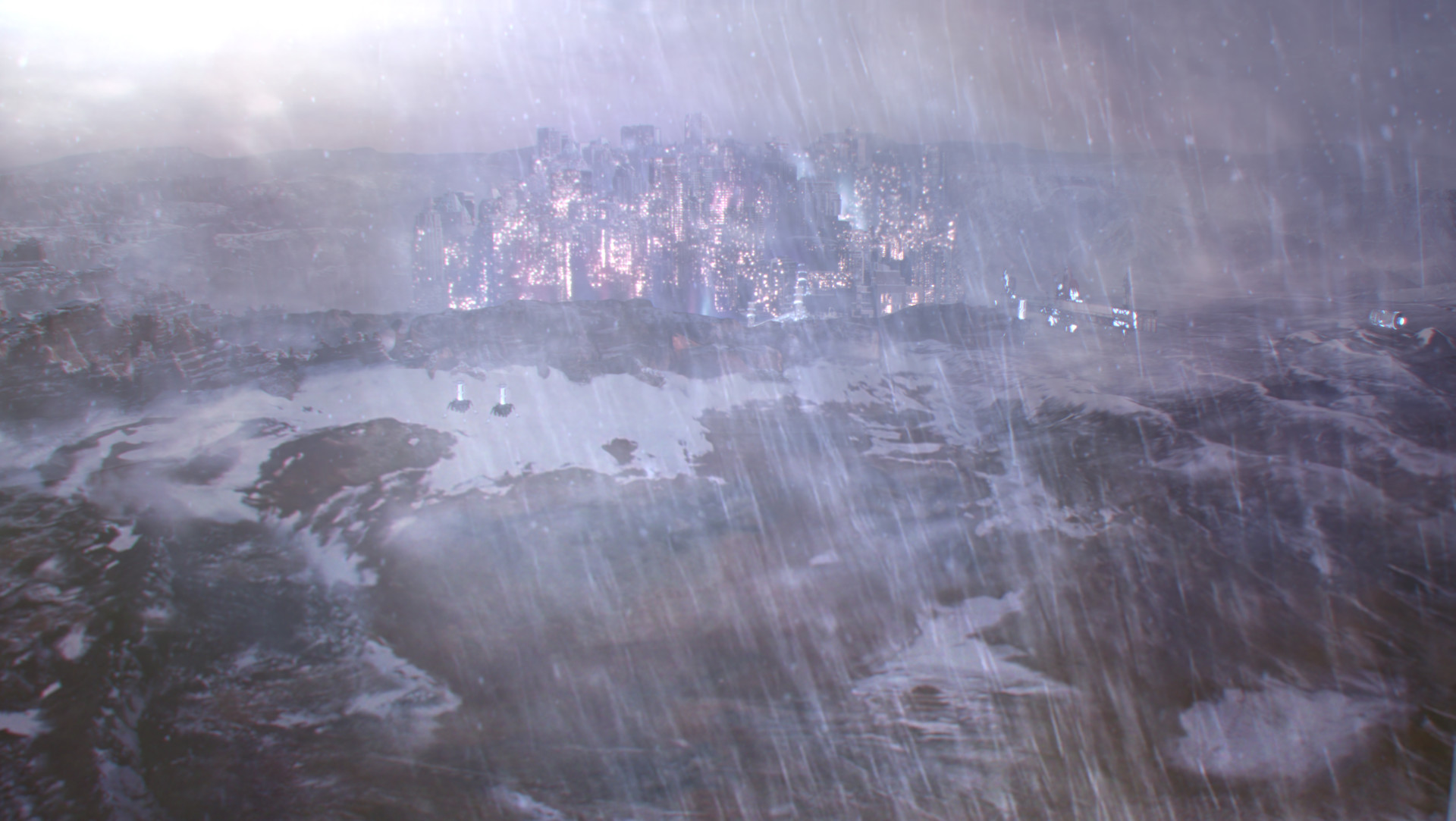 ArtStation - snow city