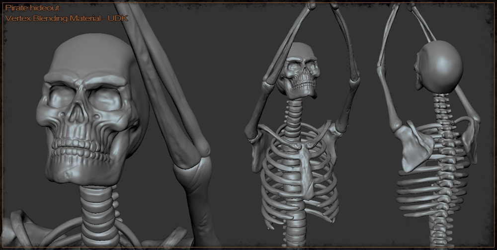 Kristian Kane - Pirate Hideout High poly