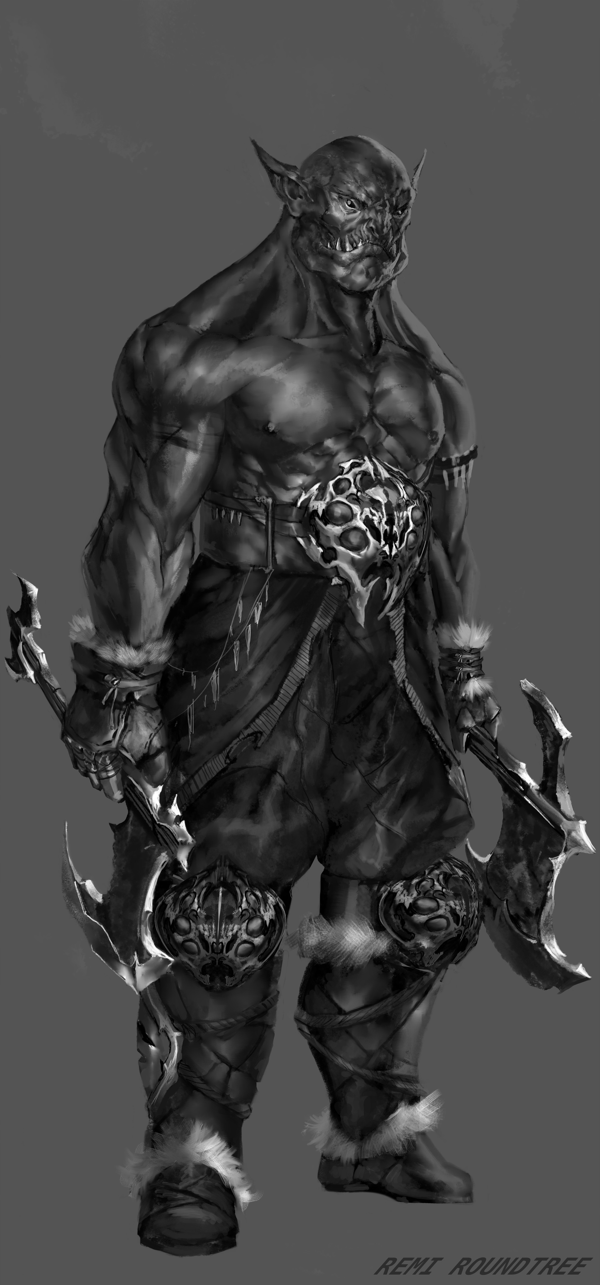 ArtStation - Orc Blackblade