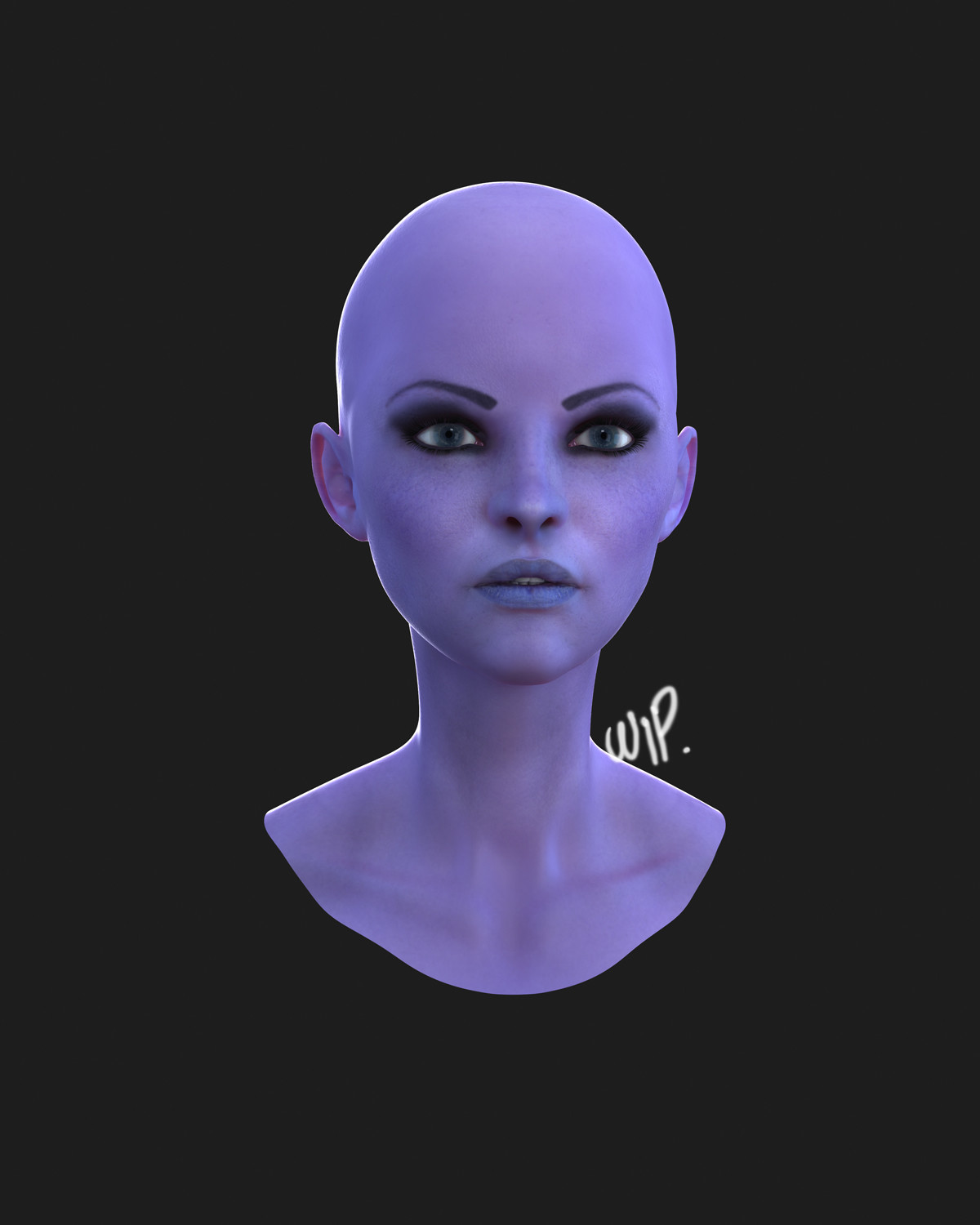 ArtStation - Skin Shading study