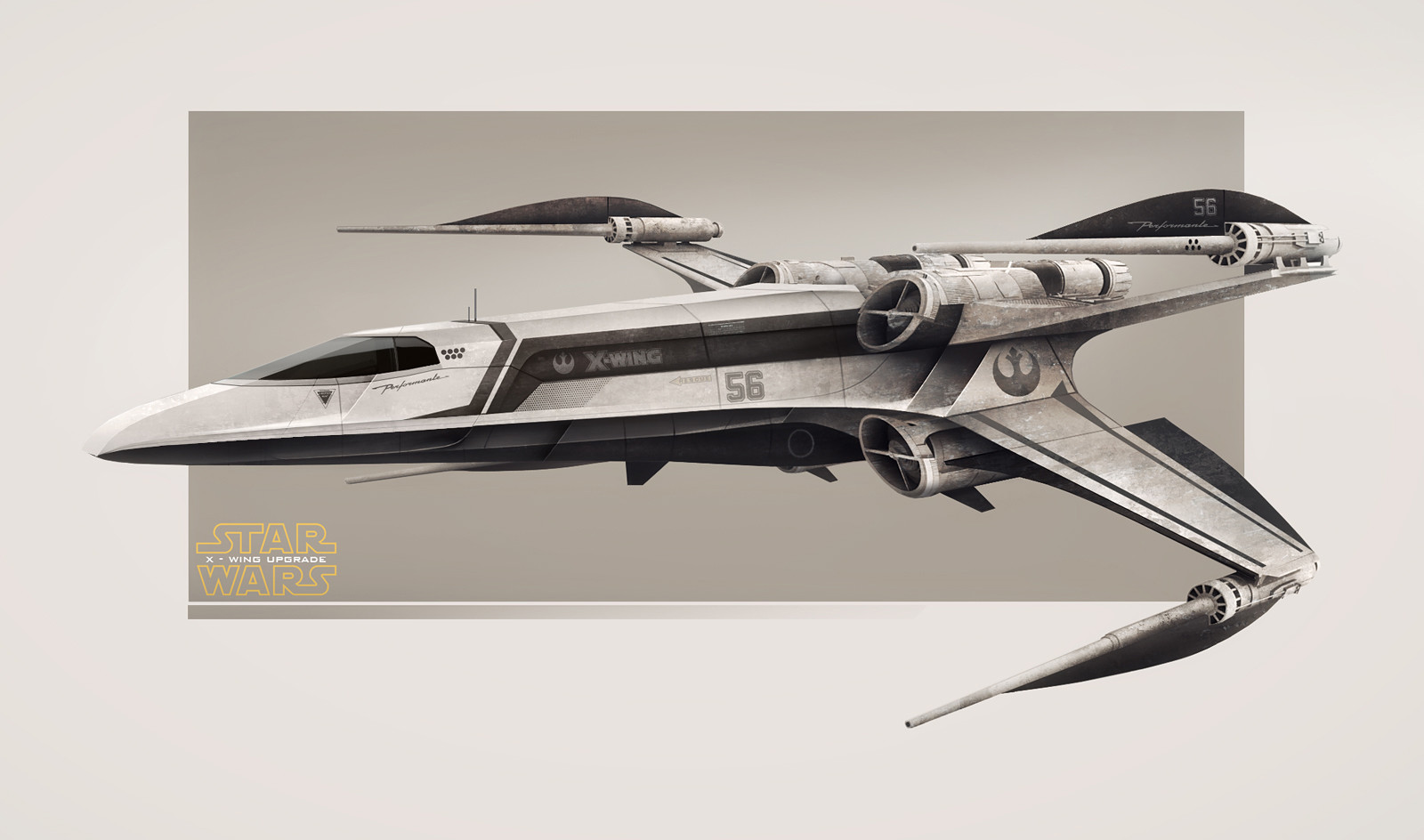 ArtStation - X-Wing modification