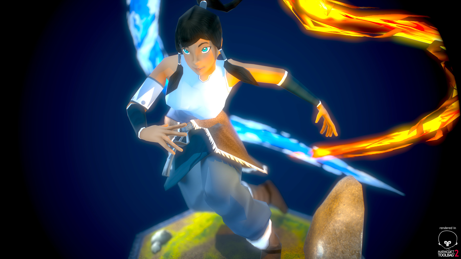 ArtStation - Korra 3D Model