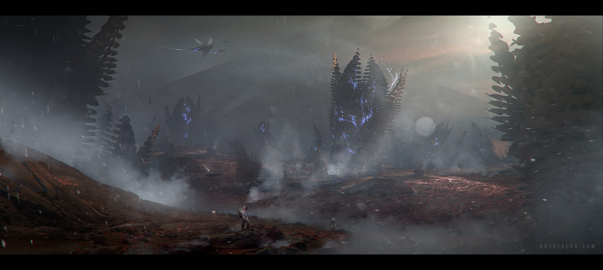 ArtStation - Alien Landscape 2