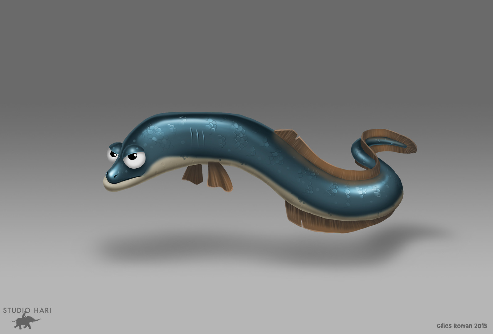 Gilles Roman - Eel concept