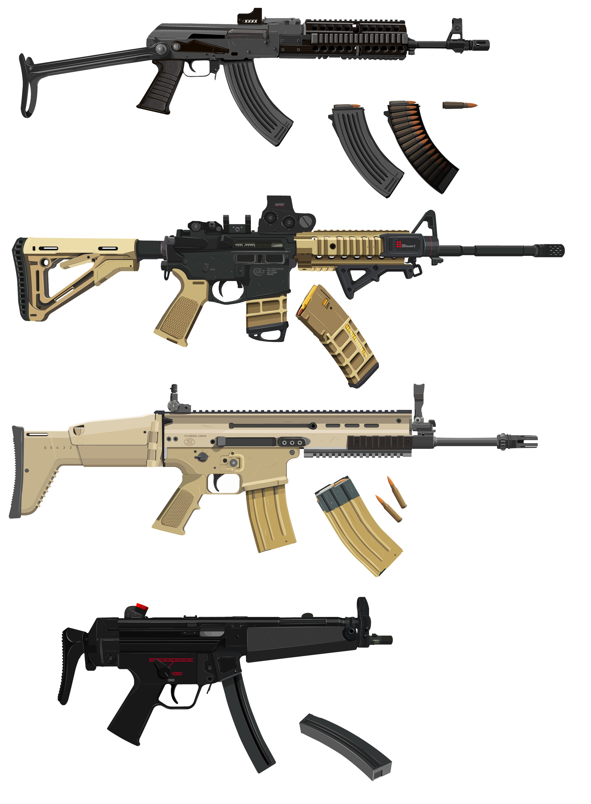 ArtStation - Weapons