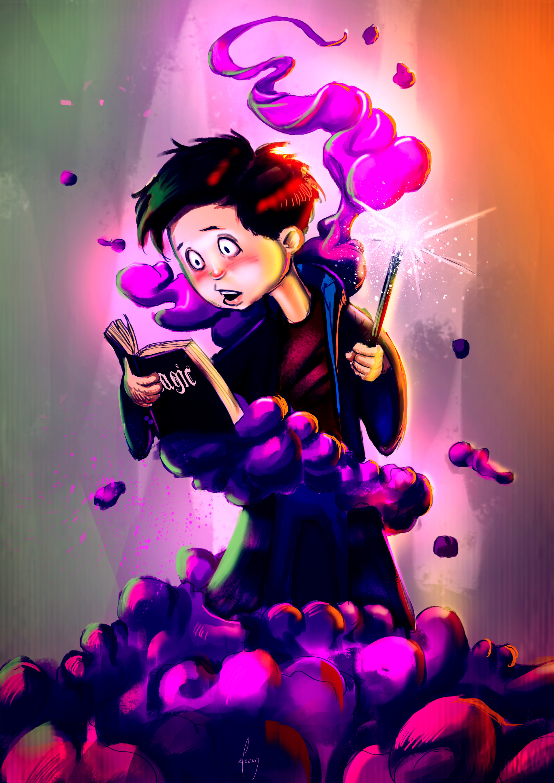 ArtStation - magic boy
