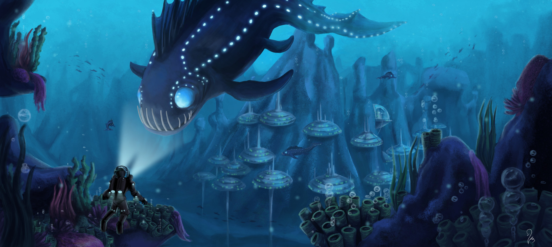 ArtStation - Sea Exploration