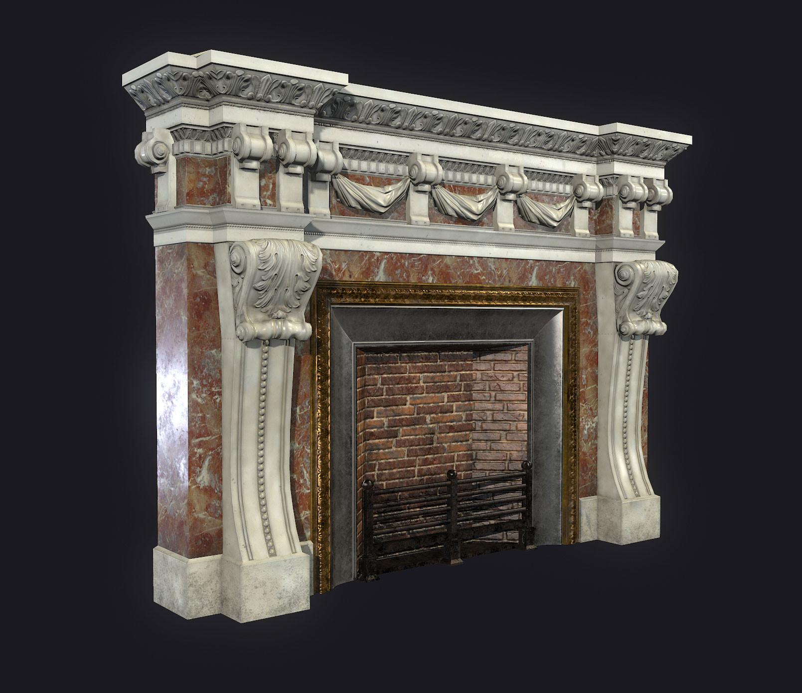 ArtStation - Fireplace
