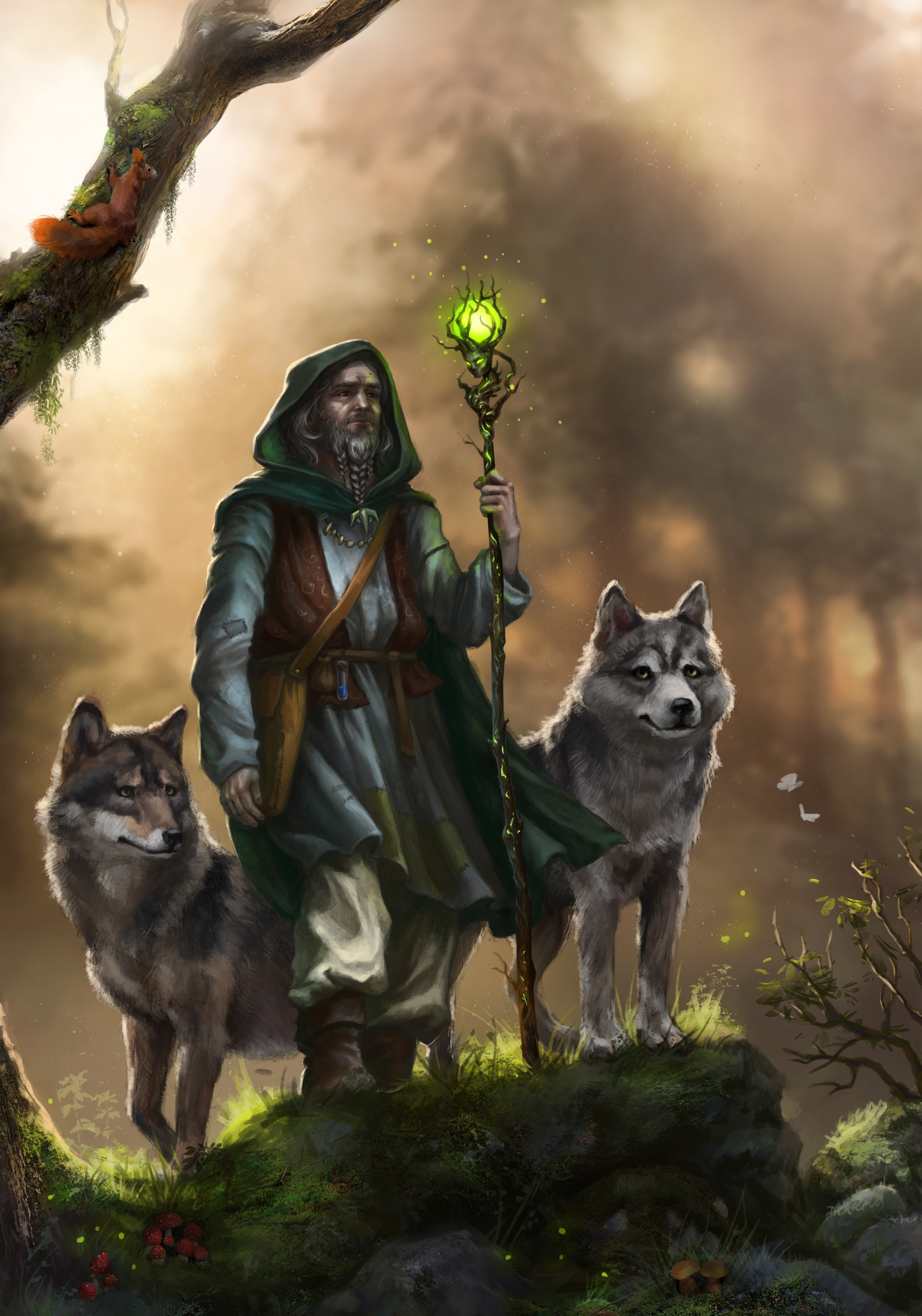 ArtStation - The forest Guardian