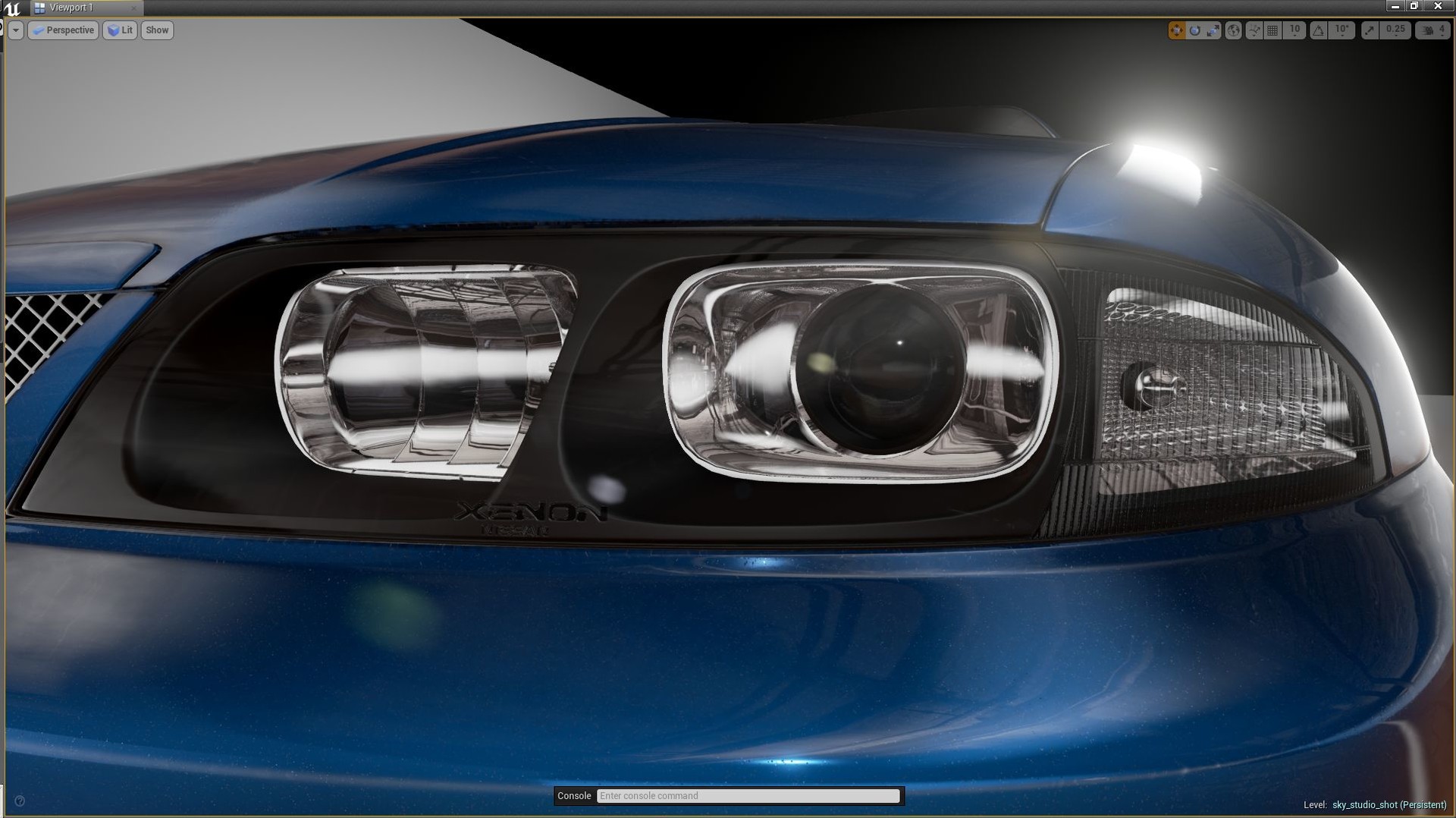 Piotr Koczan - Nissan Skyline R33 GTR - UE4 Car Render