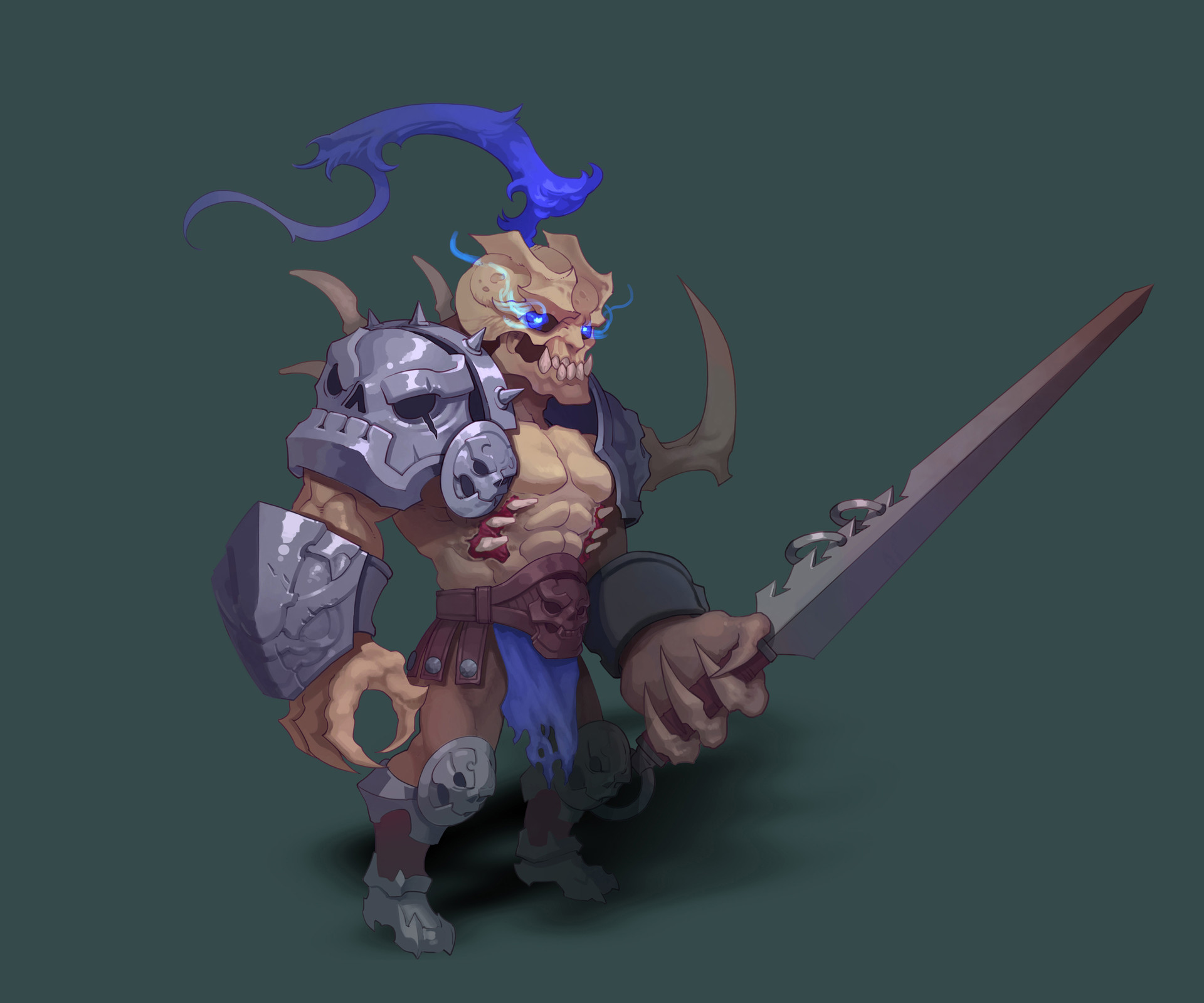ArtStation - Ghoul warrior