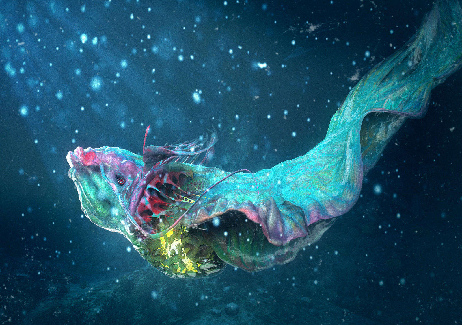 ArtStation - Fighter Fish