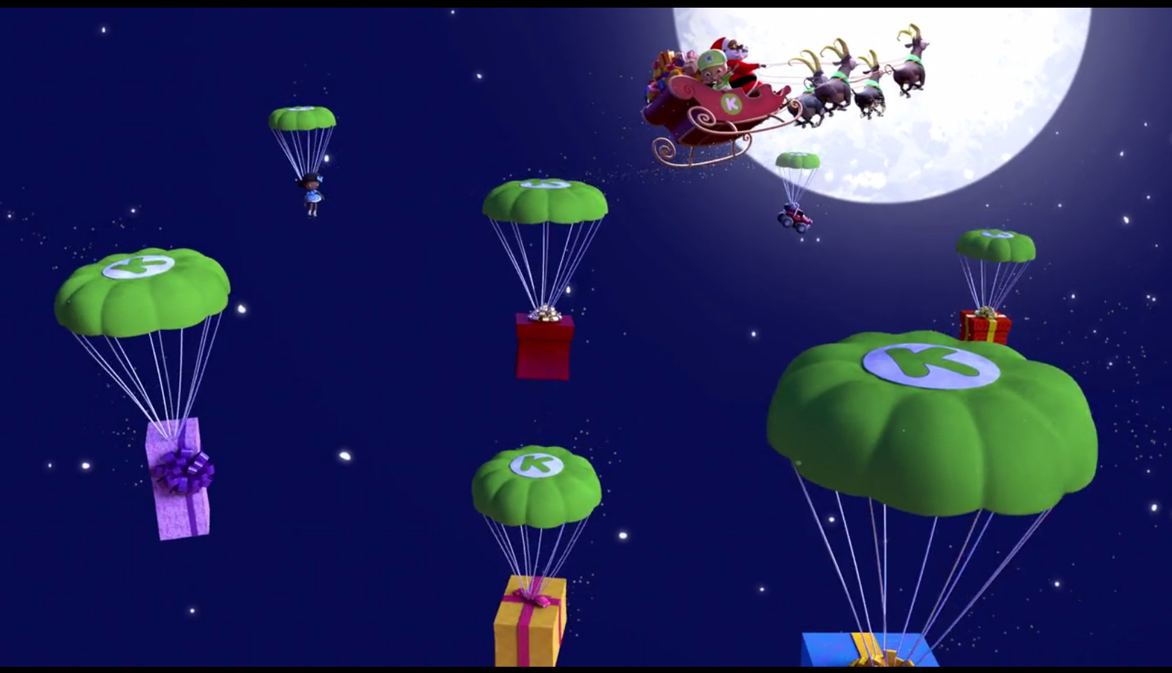 ArtStation - Santa and Sleigh