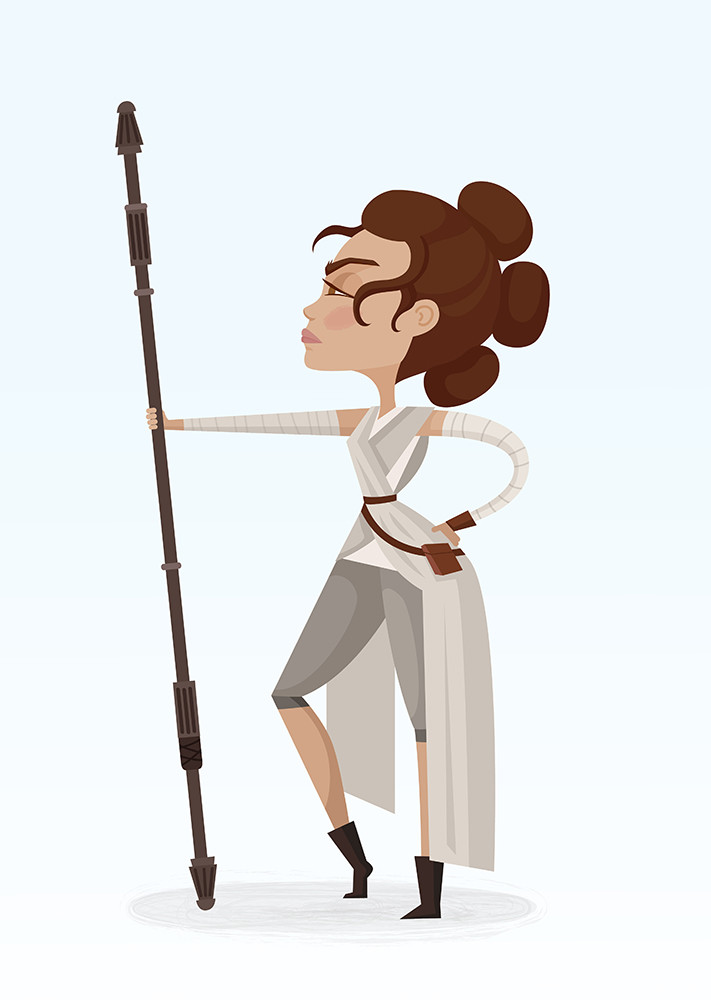 ArtStation - Rey Fan Art