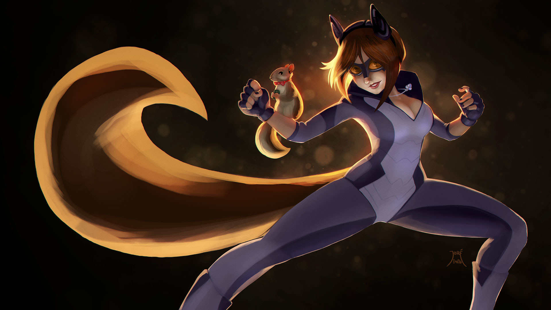 ArtStation - Unstoppable Squirrel Girl