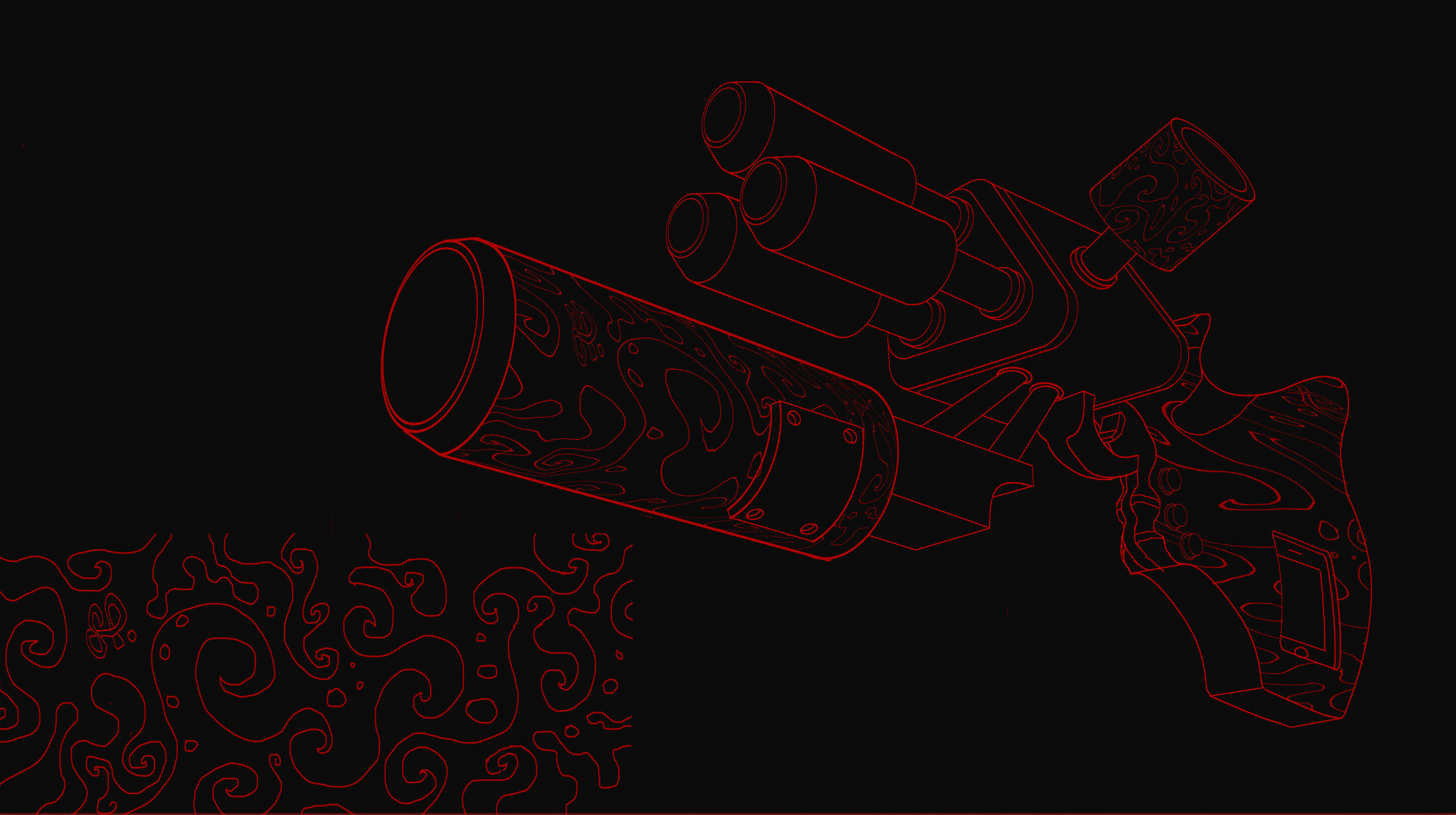 ArtStation - Gun Retro Futurist