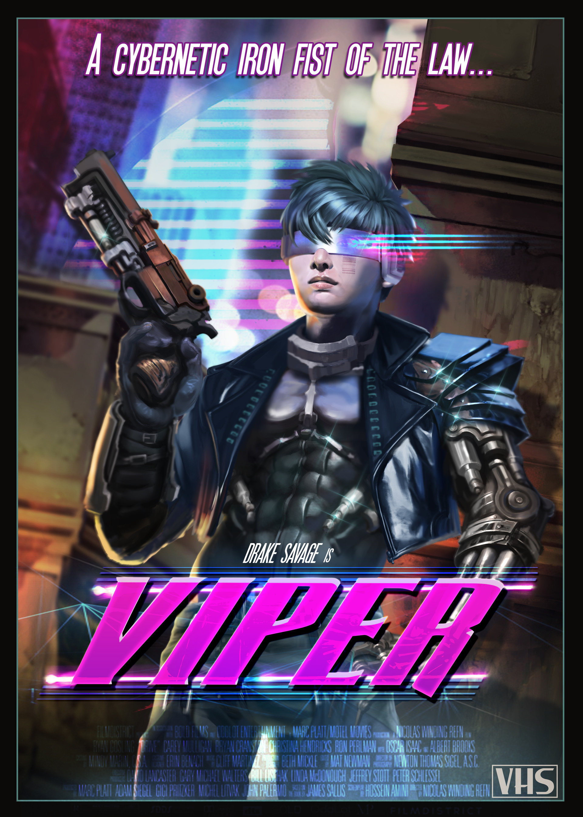 ArtStation - The Viper starring Drake Savage!