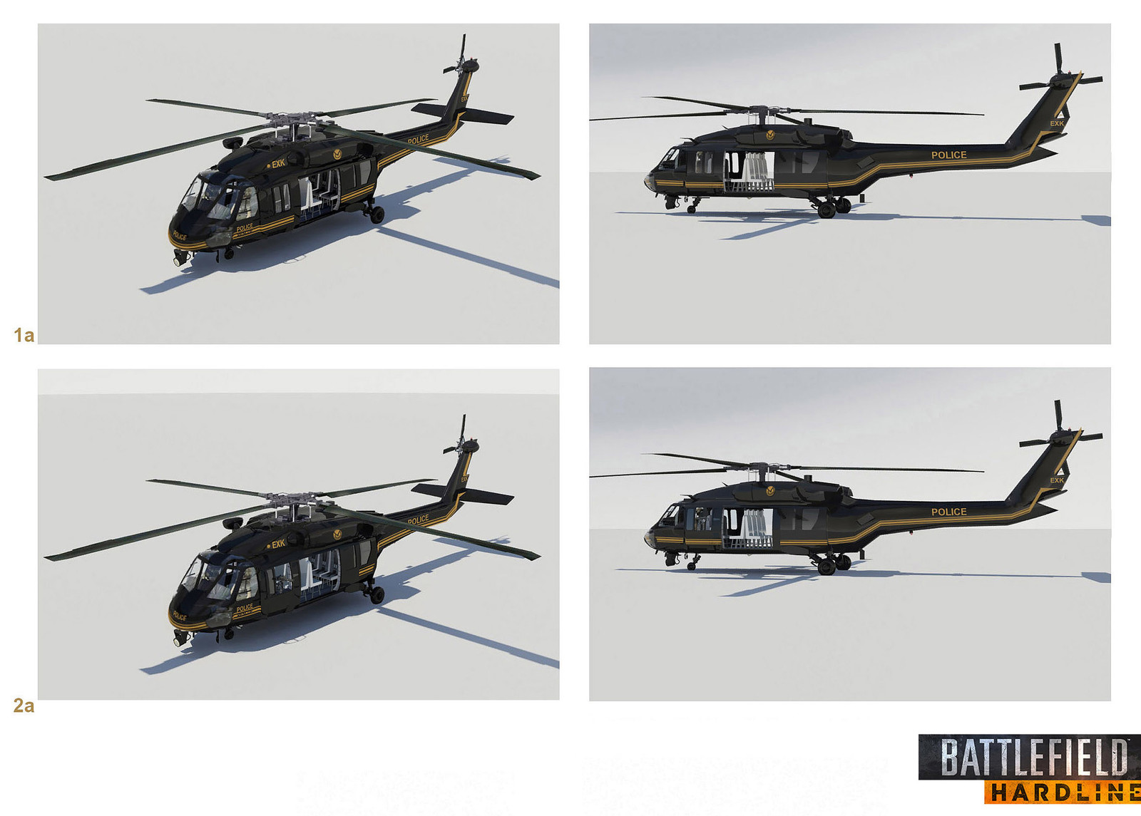 Battlefield Hardline Helicopter