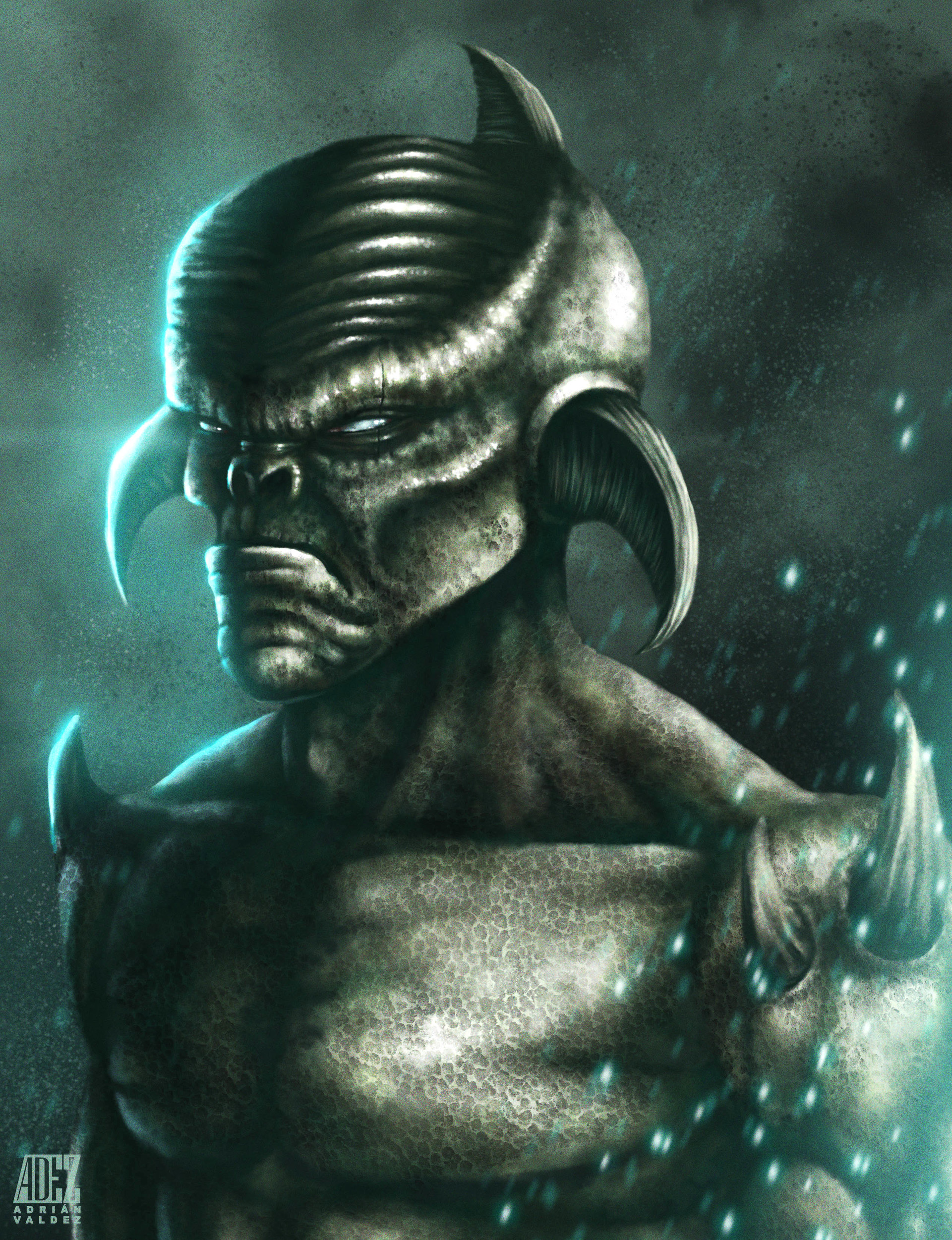 ArtStation - Alien warrior