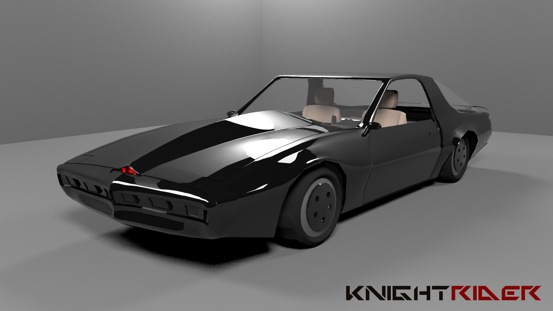 Jordan "PULPY" CASSAMANI - Knight Rider (K2000) KITT CAR.