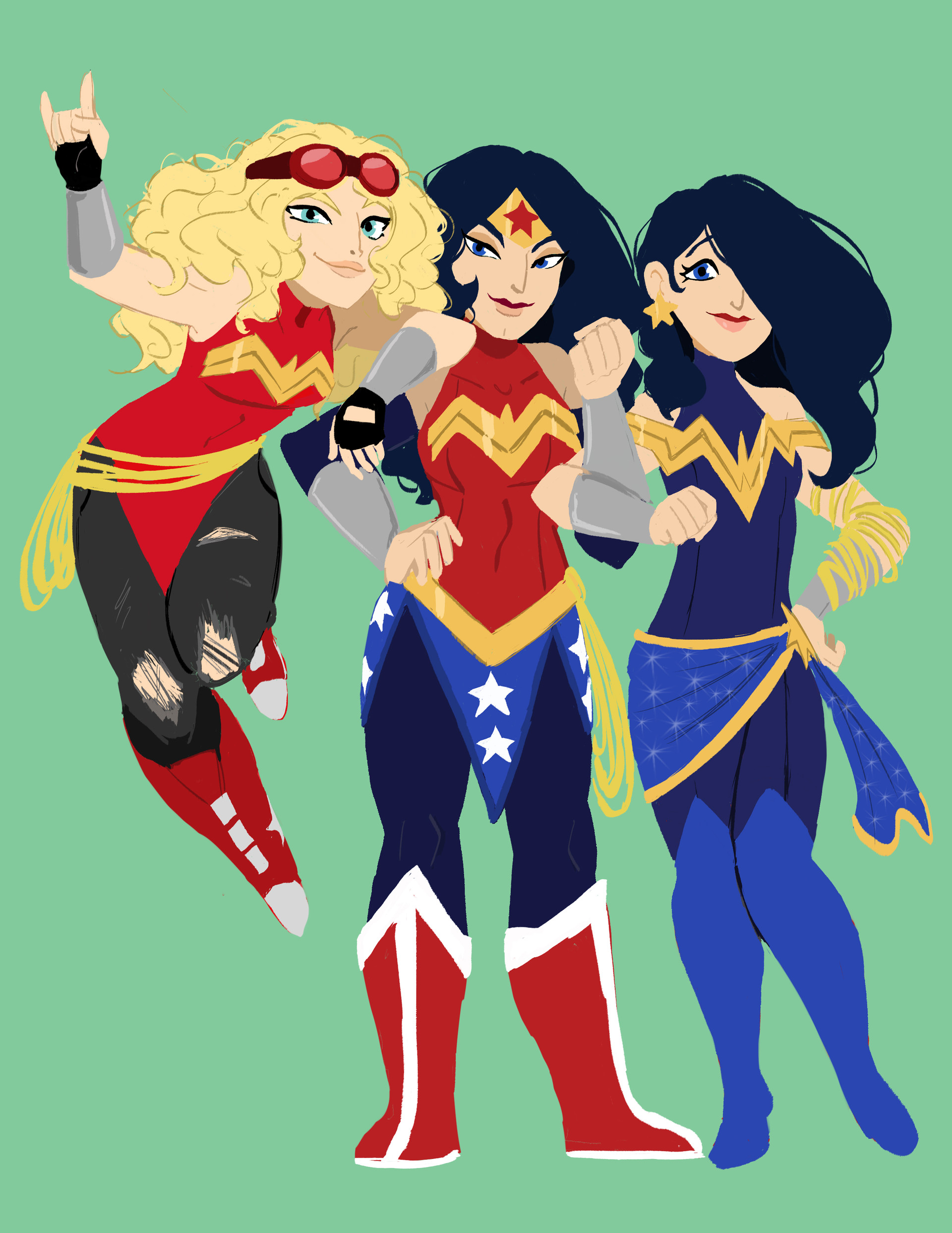 ArtStation - Wonder Gals