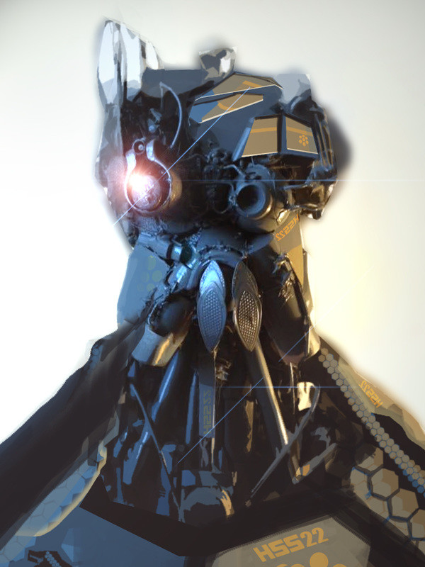ArtStation - robot head