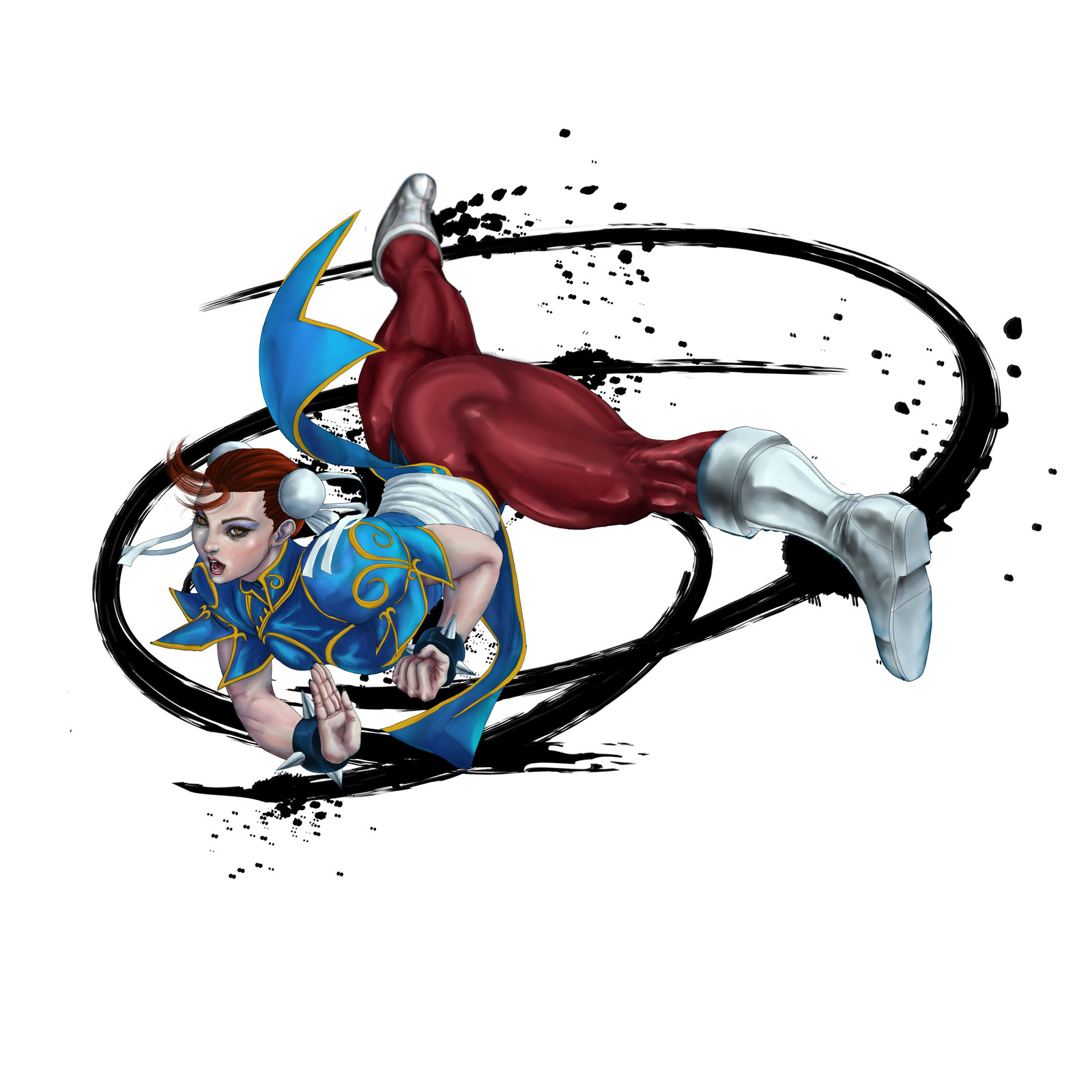 sergio gonzalez - chun li spinning kick