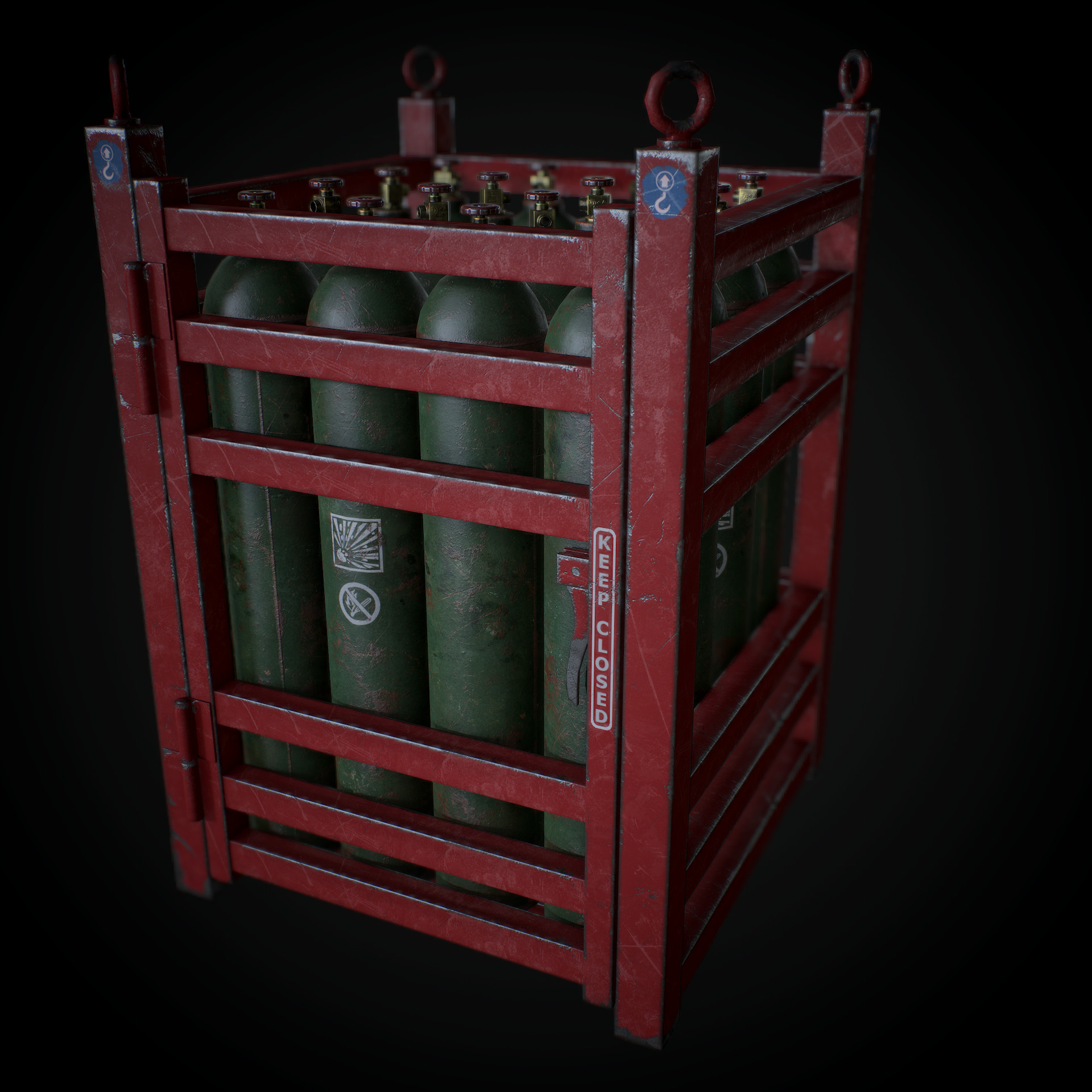 ArtStation - Gas Cylinder