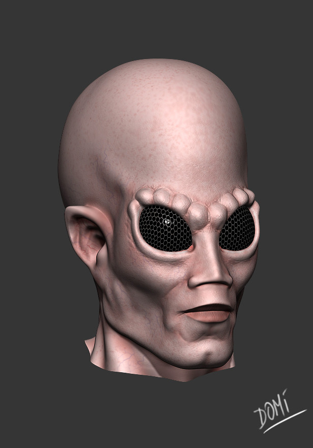 ArtStation - Alien head