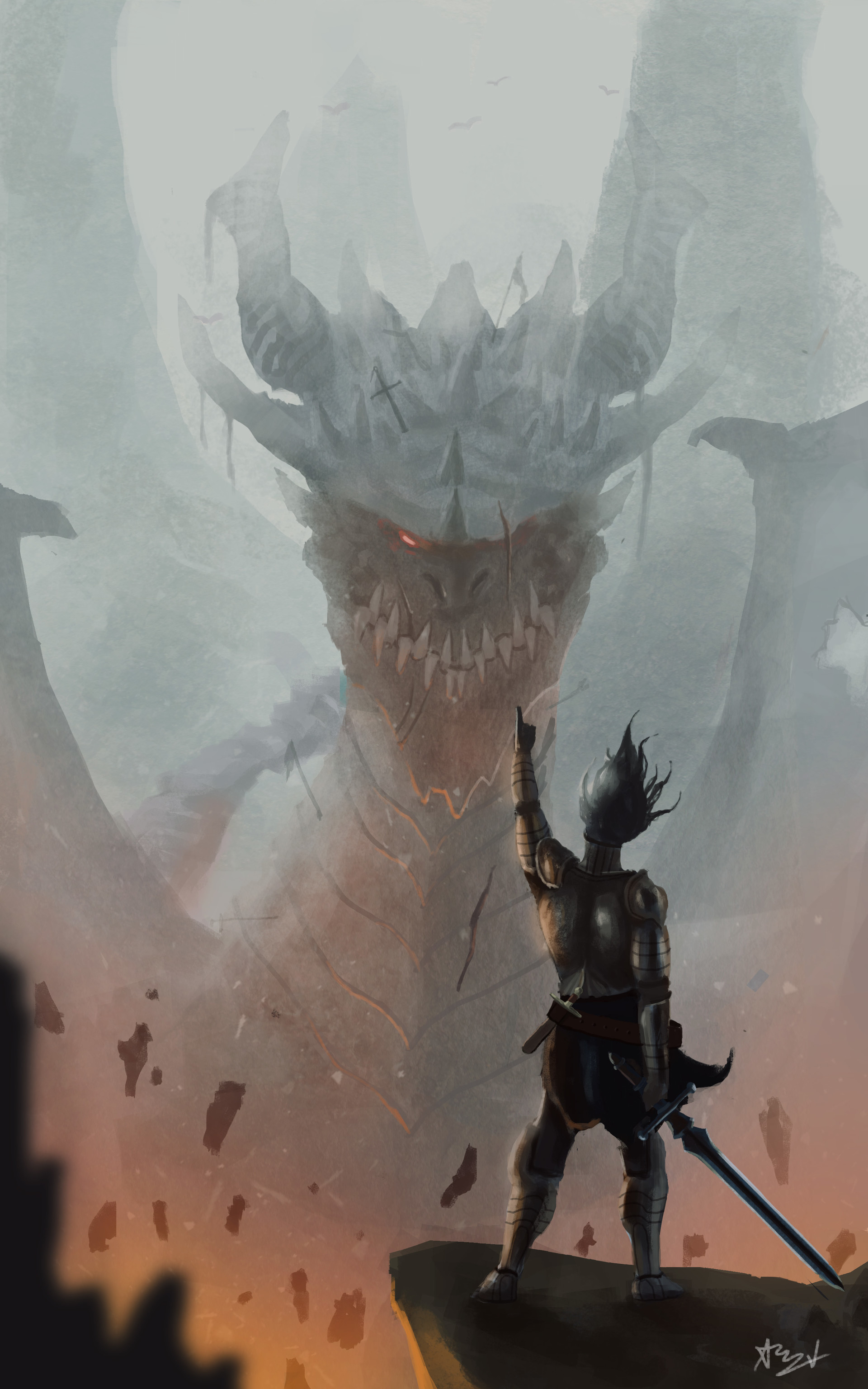 ArtStation - Dragon Knight