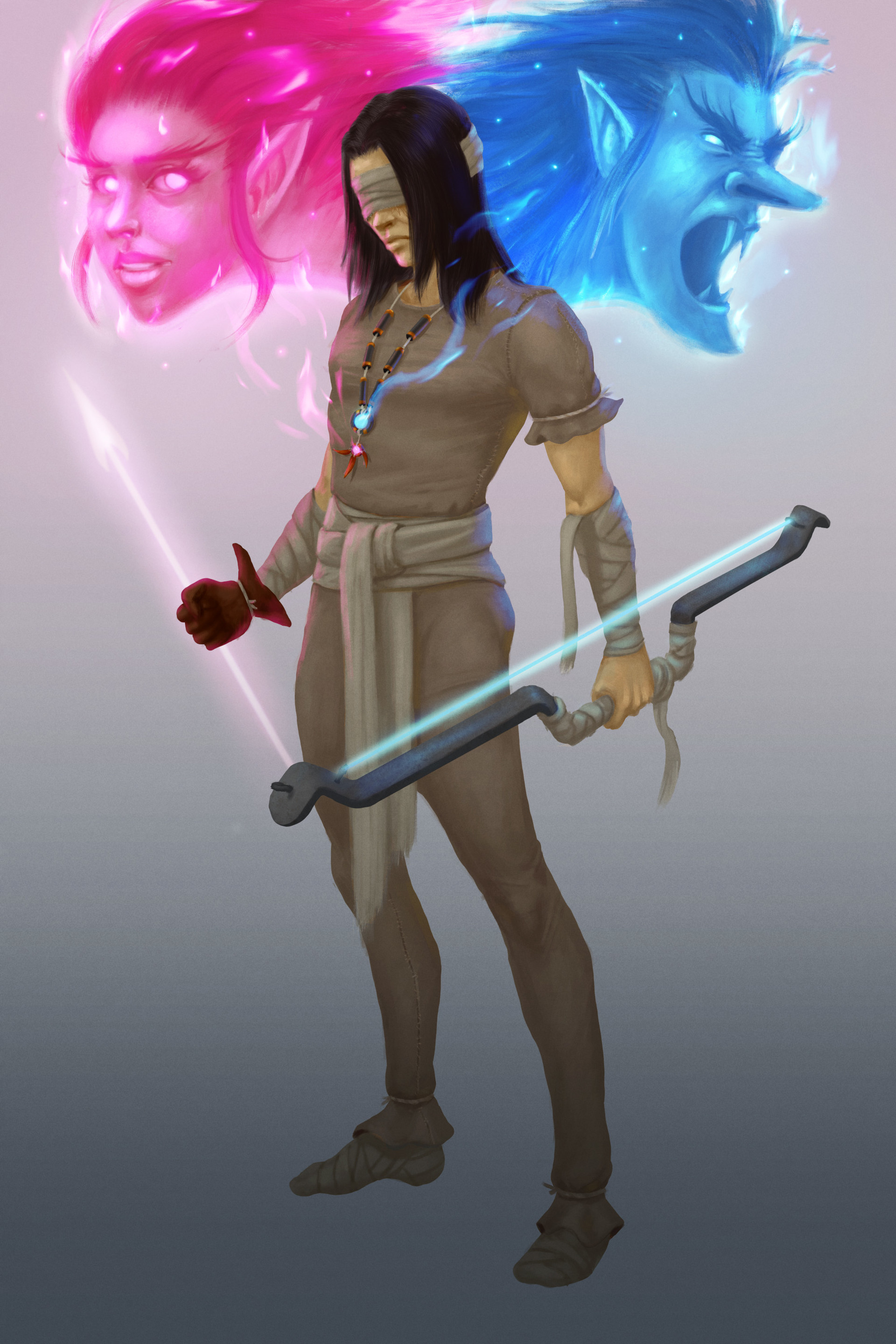 ArtStation - the blind archer