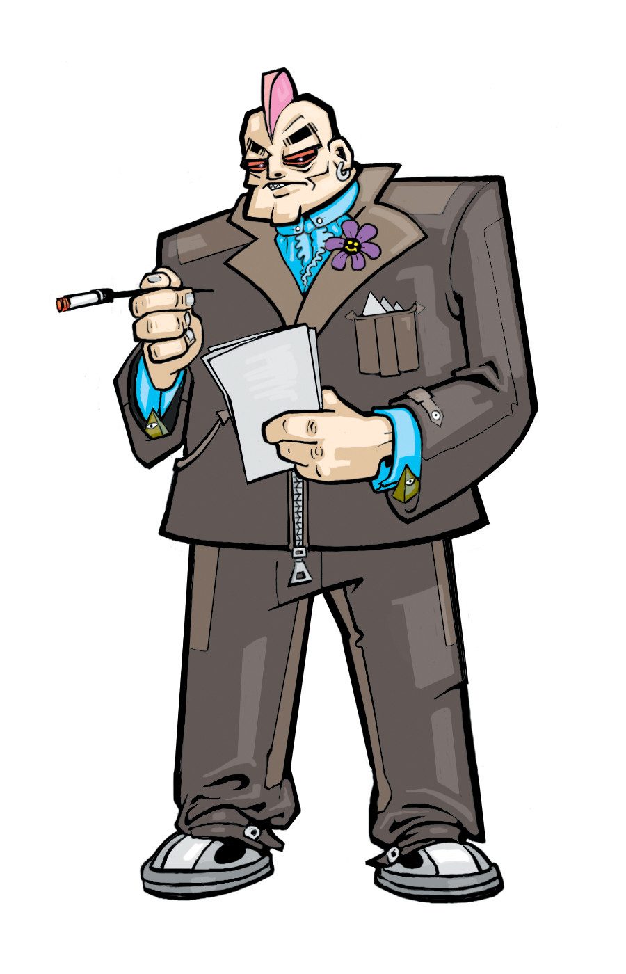 Pete Lyon - Characters