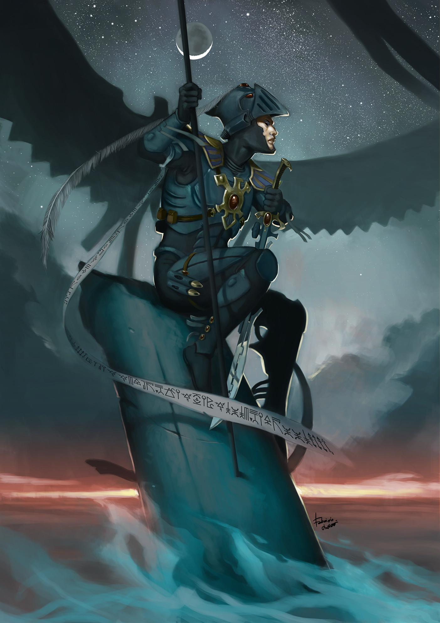 ArtStation - Baharroth "the Cry of the Wind"