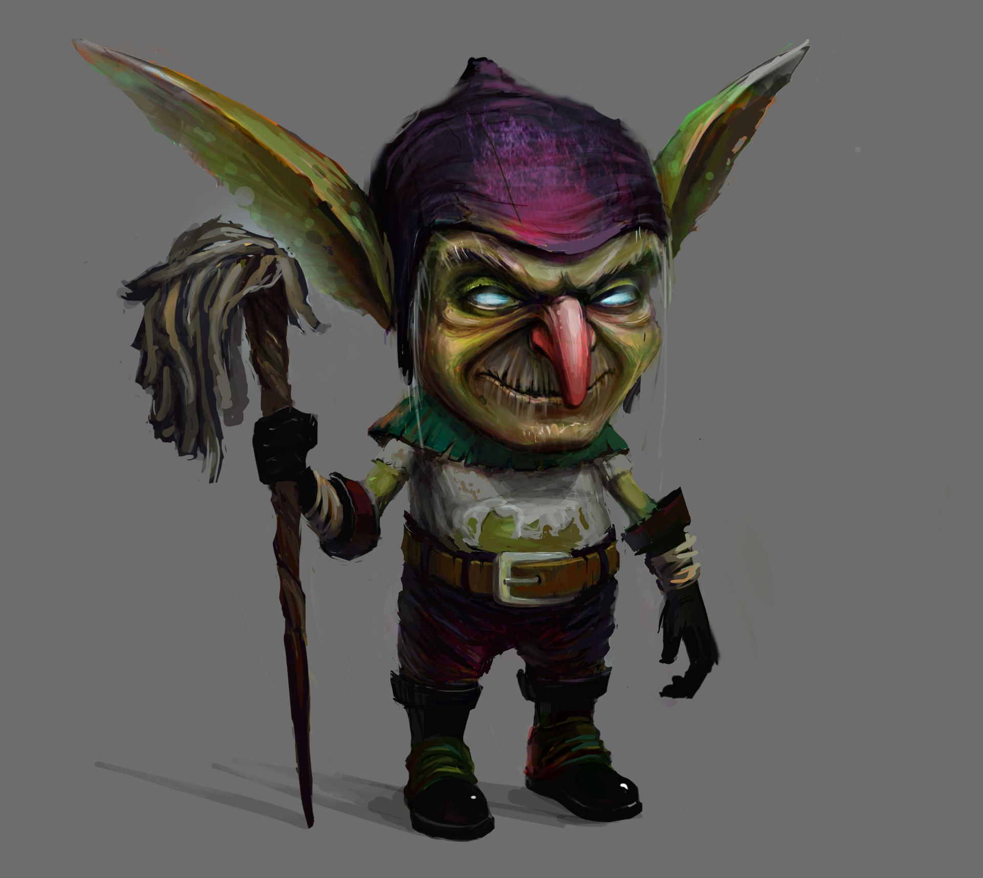 ArtStation - School work/Gobly Goblyn