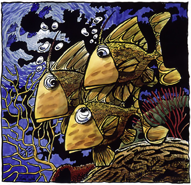 ArtStation - 3 poissons